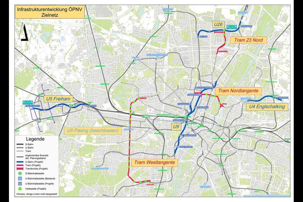 München unveils metro and tram expansion strategy | News | Railway ...